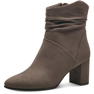 Marco Tozzi Damen Stiefeletten mit Absatz Spitz mit Rei&szlig;verschluss, Braun (Pepper), 41 EU