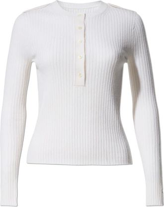Perfect Moment Femme, Pulls, Beige, Taille: 38 FR Henley Top