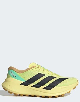 adidas adidas Performance Terrex agravic SL baskets de trail running jaunes et noires