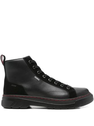 HUGO BOSS bottines Urian - Noir
