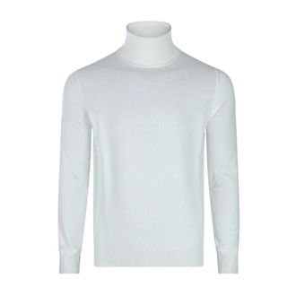 Malo Cashmere Rollkragenpullover - - Knitwear - Herren - Wei&szlig; - M