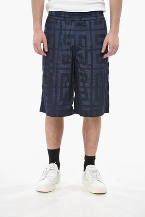Givenchy Monogram-Shorts mit elastischem Bund Givenchy