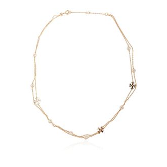 Tory Burch Moondance Perlenkette - - Accessories - Damen - Gelb - ONE SIZE