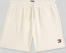 Tommy Jeans Regular Fit Bermuda aus reiner Baumwolle mit feiner Struktur
