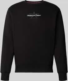 Alpha Industries Regular Fit Sweatshirt aus Baumwoll-Mix mit Label-Detail