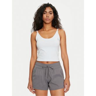 The North Face Top NF0A55AQ Blau Cropped Fit