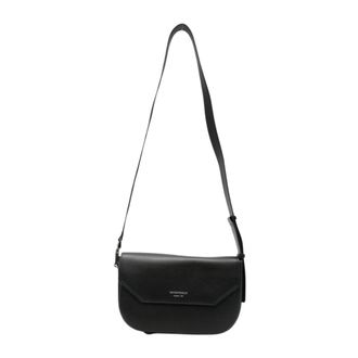 Emporio Armani Umh&auml;ngetasche aus Leder - - Bags - Damen - Schwarzk - ONE SIZE