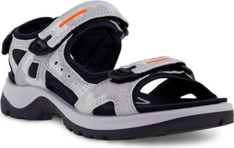 Ecco Damen Offroad Roam 3-Strap Sandale, weiß, 41.5 EU