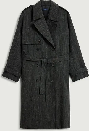 SOEUR TRENCH JOURDAIN GRIS ANTHRACITE