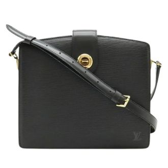 Louis Vuitton Sac bandouli&egrave;re Capucines Epi Pre-owned - Homme - Pre-owned - Noir - Taille: ONE Size