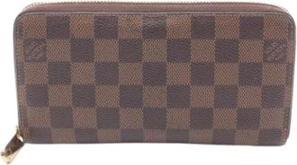 Louis Vuitton unisex, Pre-owned, Brun, Taille: ONE Size Pre-owned Long wallet (bi-fold)