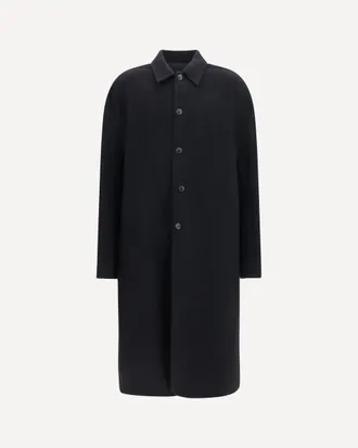 Rick Owens Brad virgin wool Coat Male 50