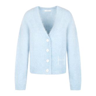 H&eacute;st Cardigan - - Knitwear - Damen - Blau - M