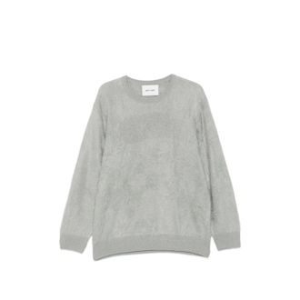 Soft Goat Crew Neck Brushed-knit Sweater