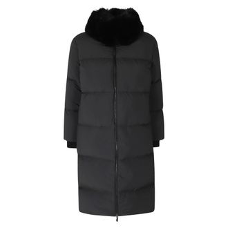 Roberto Ricci Design Fly Tubic 18 Parka Veste en Fourrure - Femme - Manteaux - Noir - Taille: 40 FR