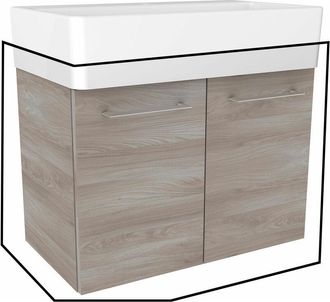 Fackelmann Lima Waschtischunterschrank 59cm Korpusfarbe: - Fackelmann