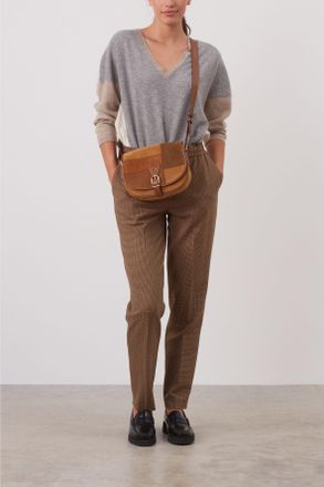 Gerard Darel Pantalon tailleur d&eacute;contract&eacute; &agrave; motif - EMMA - Lychen