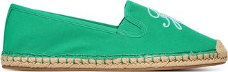 Tommy Hilfiger Espadrilles Tommy Hilfiger Th Script Summer Espadrille FW0FW09240 Gr&uuml;n