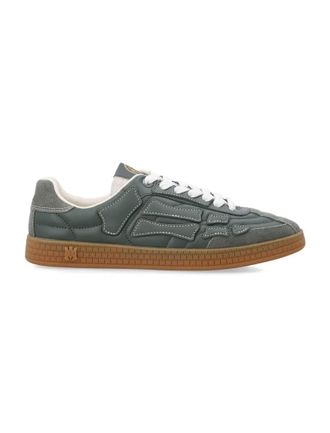 Amiri Low-Top Sneaker - Pacific Bones Leather Sneakers - Gr. 42 (EU) - in Grau - f&uuml;r Damen