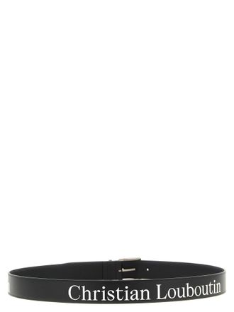 Christian Louboutin The Maxi Belt - Black