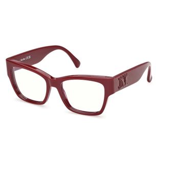 Max Mara Monture Optique Carr&eacute;e - unisex - Accessoires - Rouge - Taille: 52 MM