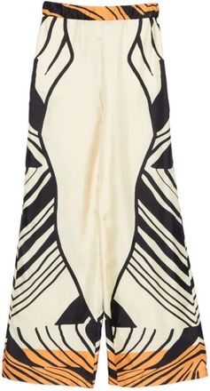 Raquel Diniz Femme, Pantalons, Multicolore, Taille: 38 FR Raquel Diniz Pantalons Black