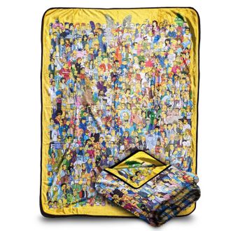 The Simpsons Fleecedecke