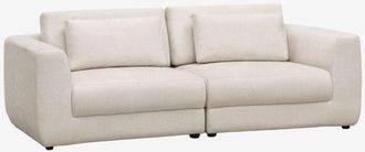 Sklum 2-teiliges Modulares Sofa mit verstellbarer Kopfst&uuml;tze aus Chenille Cataline