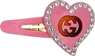 Gucci Pre-owned Barrettes - Femme - Pre-owned - Rose - Taille: ONE Size