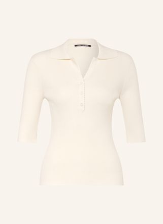 Luisa Cerano Luisa Cerano Strick-Poloshirt Mit 3/4-Arm weiss