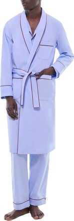 Fursac Robe de chambre en popeline de coton - Taille L - Homme