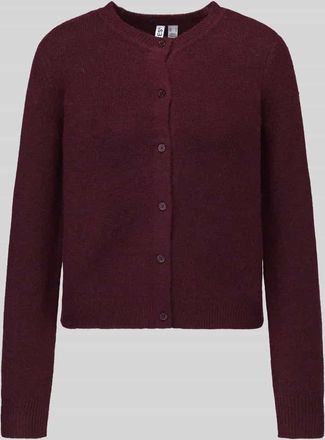 Pieces Regular Fit Strickjacke mit Woll-Anteil Modell MALOU