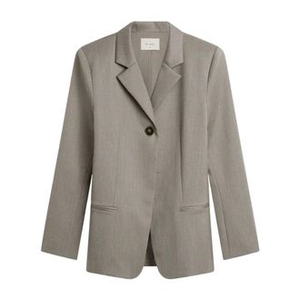 St.Agni Femme, Vestes, Gris, Taille: 40 FR 90s Wool Blazer Doe