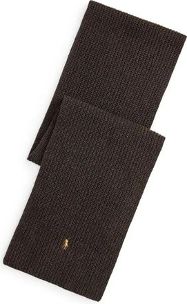 Polo Ralph Lauren &Eacute;charpe en laine - Homme - Accessoires - Brun - Taille: ONE Size