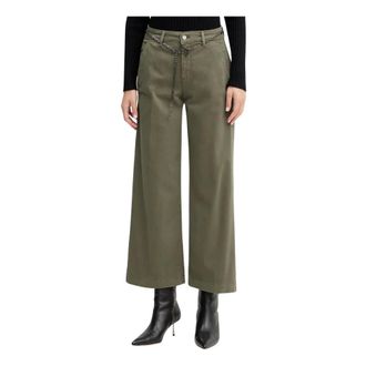 Liu Jo Pantalon large - Femme - Pantalons - Vert - Taille: W25