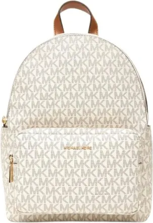 Michael Kors unisex, Sacs, Beige, Taille: ONE Size Tanner Medium Signature Logo Backpack