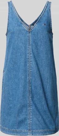 Tommy Jeans Ausgestelltes Jeanskleid aus reiner Baumwolle