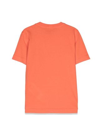 Stone Island Cotton T-Shirt - Orange
