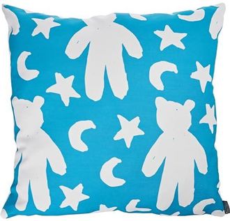 Bonamaison Le Jardin du Lin Kissen Zierkissenbezug Kissenbezug, Blau & Weiß Dekoration, Für Zuhause Autos Büro Sofa Wohnzimmer Couch Schlafzimmer Dekor, 50x50 Cm