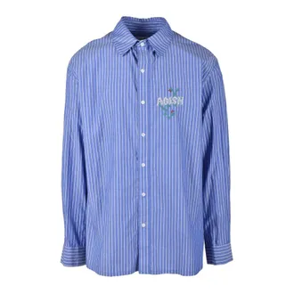 Adish Shirt - - Shirts - Herren - Blau - M