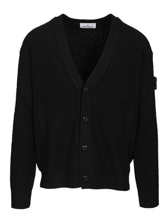Stone Island Cardigan - Noir