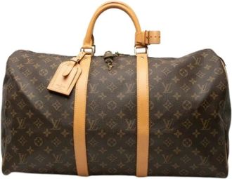 Louis Vuitton unisex, Pre-owned, Brun, Taille: ONE Size Sac Week-end Pre-owned