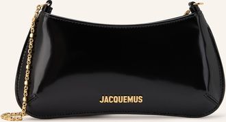 Jacquemus Jacquemus Schultertasche Le Petit Bisou Chaine schwarz