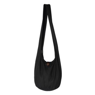 Panasiam Shoulderbag, HEMP, black in L