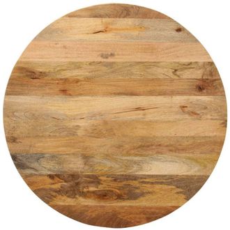 vidaXL Vidaxl - Dessus de table ø 90x2,5 cm rond bois de manguier massif
