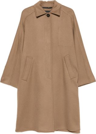 Max Mara Button-fastening Coat