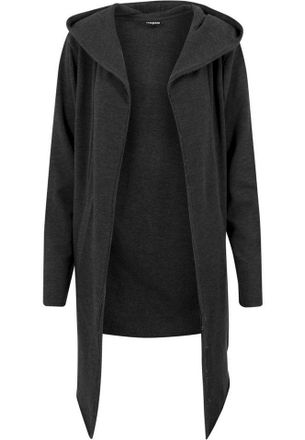 Urban Classics Strickjacke Urban Classics Herren Long Hooded Open Edge Cardigan (1-tlg)