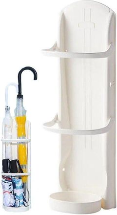 Generic Schirmständer, an Der Wand Montierter Schirmhalter, Platzsparender Organizer, Schirmständerhalter Für Flur, Heimbüro