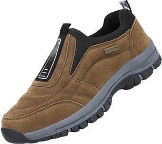 Generic Chaussures orthopédiques pour homme, soutien de la voûte plantaire, respirabilité, légères et antidérapantes, chaussures de marche confortables pour t