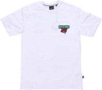 Dolly Noire Wei&szlig;es Herren Tee Kurzarm - - Tops - Herren - Wei&szlig; - XL